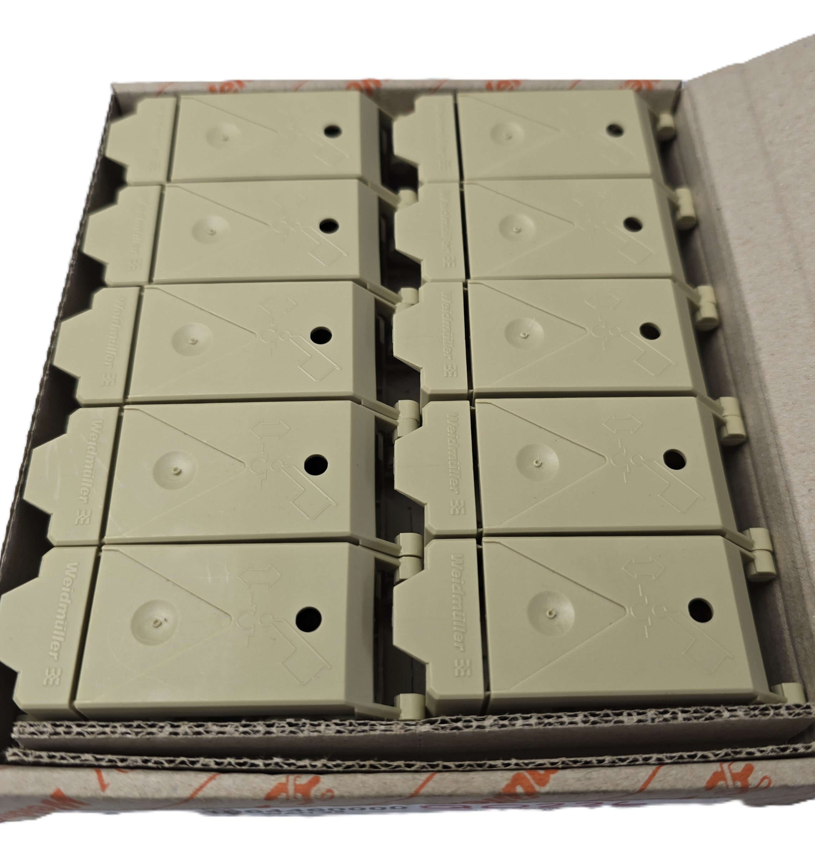 Weidmuller 1064460000 [Box 20] WAH 35 End Bracket for DIN Rail Termina ...