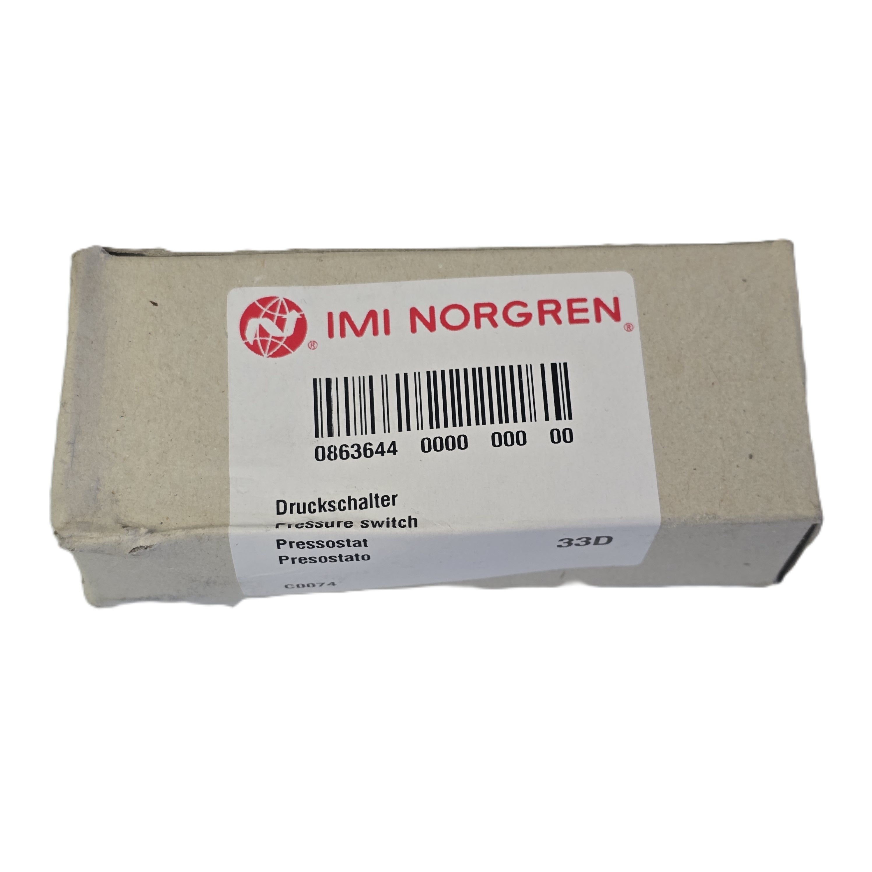 IMI Norgren 0863644 33D Pressure Switch C0074 4–20 mA (NEW In Box ...